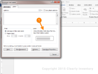 How To Print Barcodes With Excel And Word - Clearly Inventory