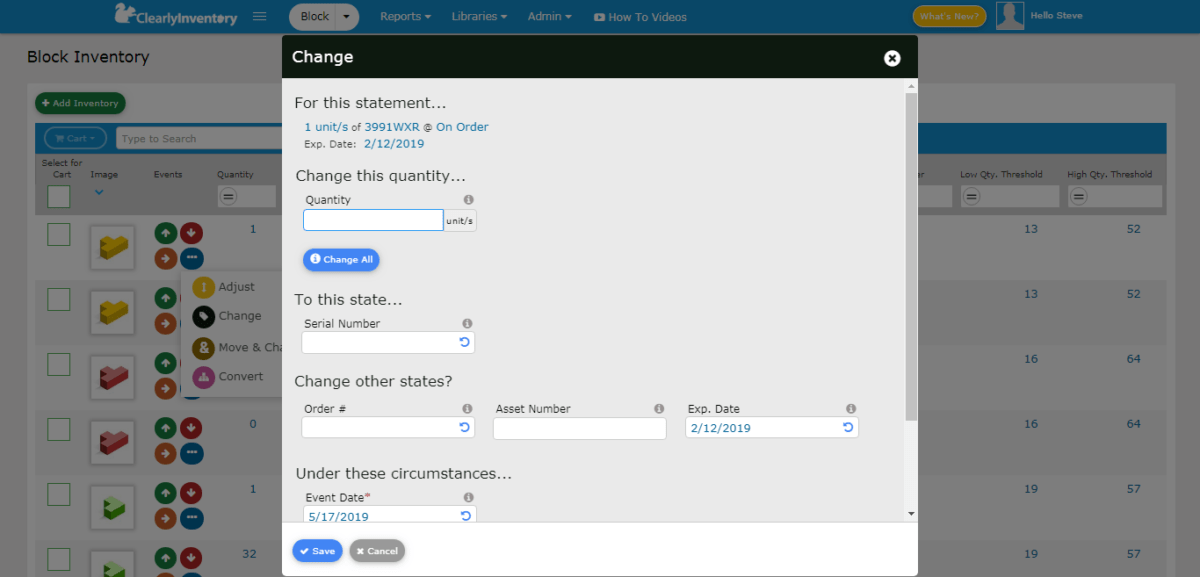 Clearly Inventory - Online Inventory Management Software