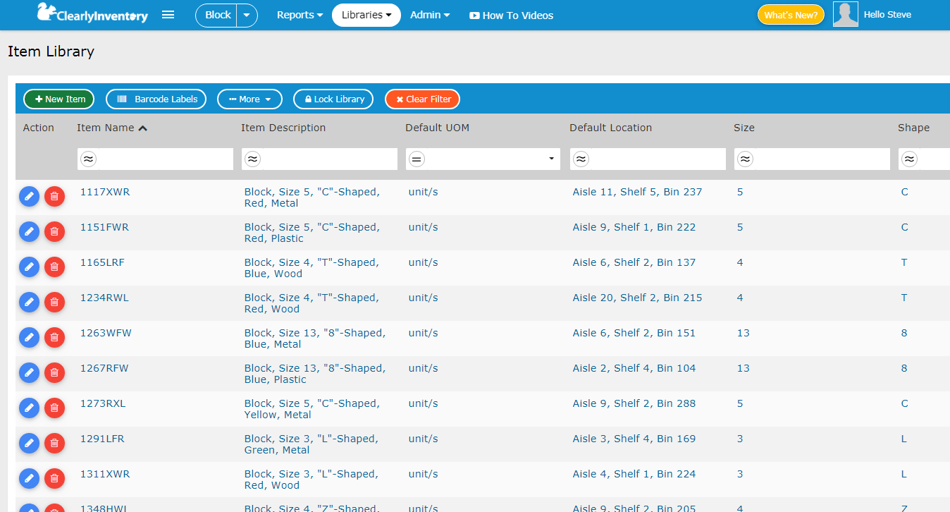 Clearly Inventory - Online Inventory Management Software