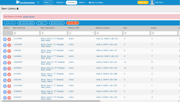 Clearly Inventory - Online Inventory Management Software