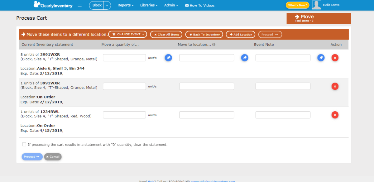 Clearly Inventory - Online Inventory Management Software