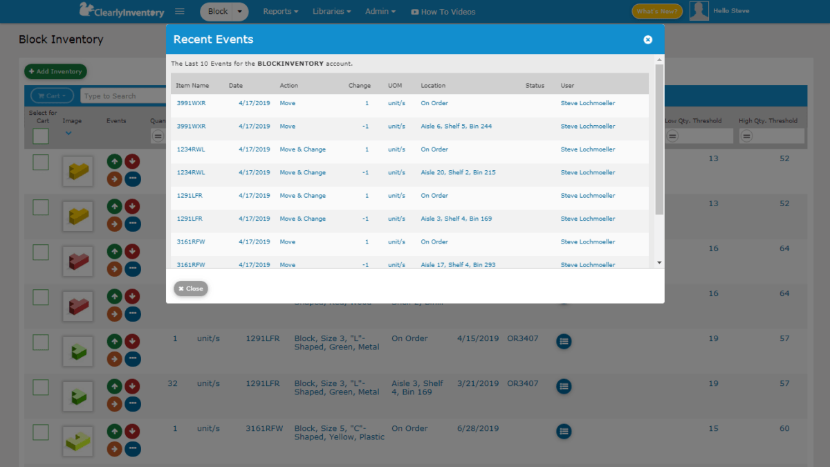Clearly Inventory - Online Inventory Management Software