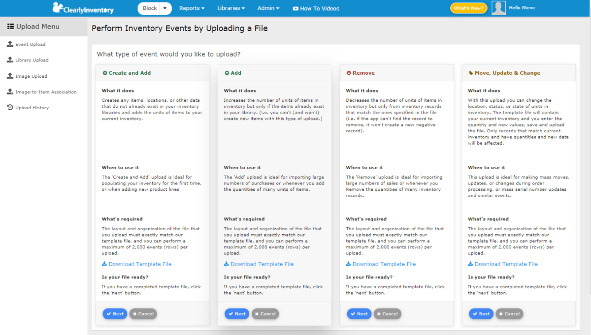 Clearly Inventory - Online Inventory Management Software