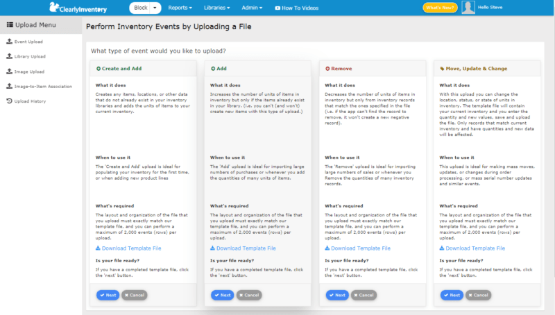 Clearly Inventory - Online Inventory Management Software